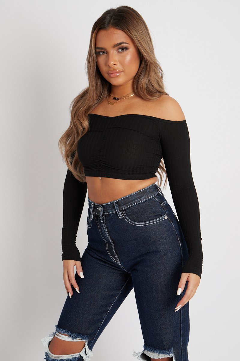 Long Sleeve Crop Tops | Women's Long Sleeve Crop Tops | Rebellious Fashion