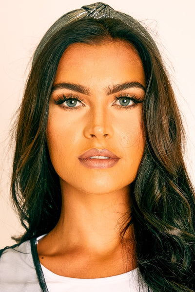 Grey Metallic Finish Knotted Hair Band - Dora – Rebellious Fashion